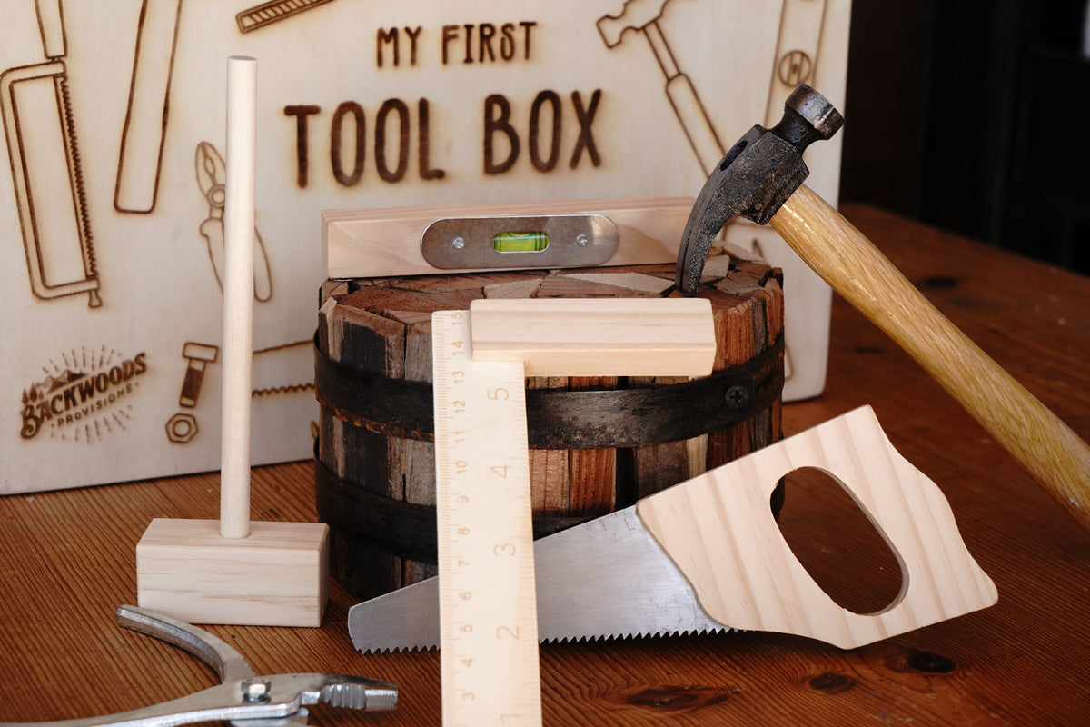 Backwoods Provisions First Tool Box Playset | Backwoods Provisions