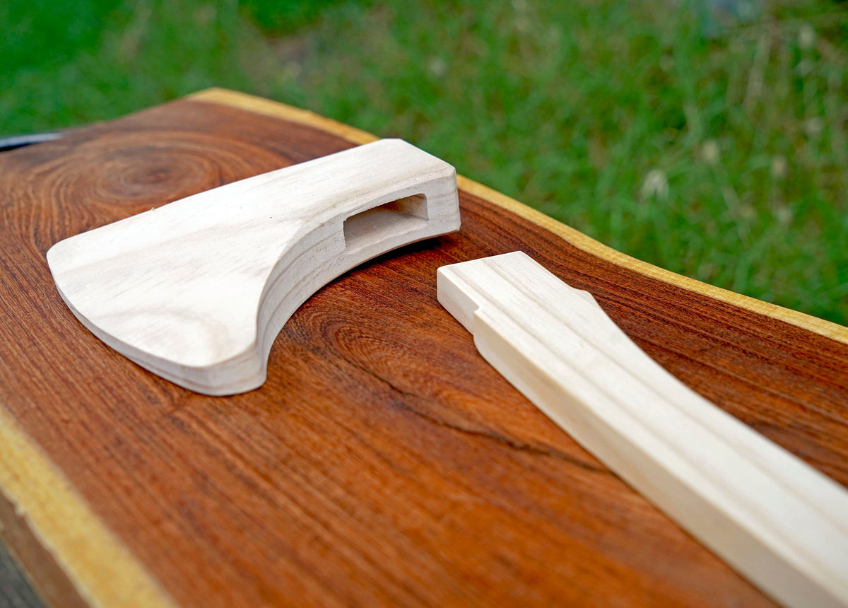 DIY Unfinished Wooden Hatchet | Backwoods Provisions