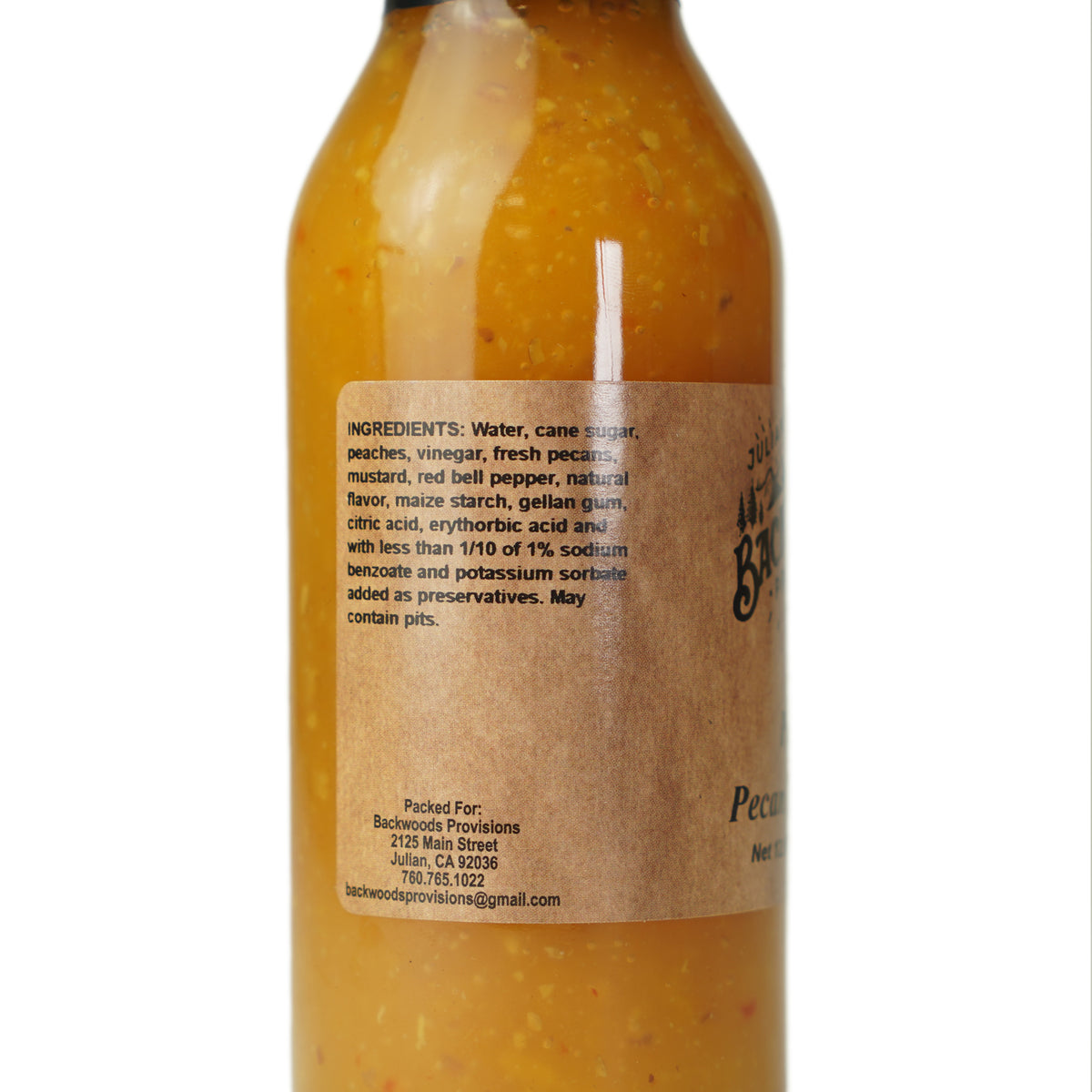 Backwoods Provisions Peach Pecan Dressing 12 oz | Backwoods Provisions
